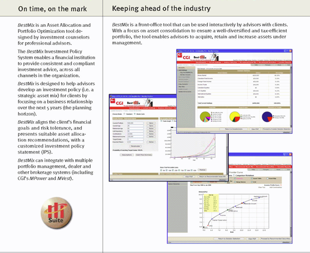 BestMix for Investment Advisors